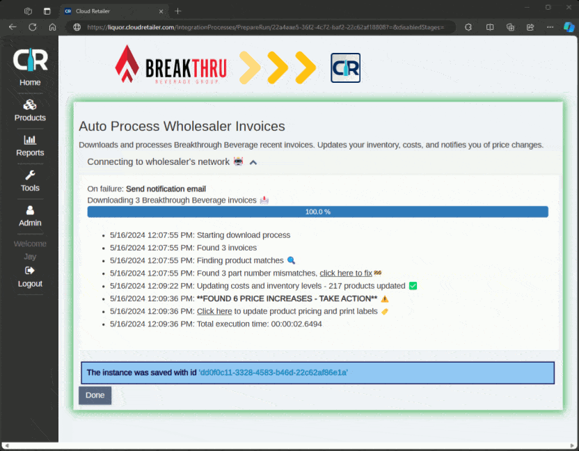POS Integration | Cloud Retailer